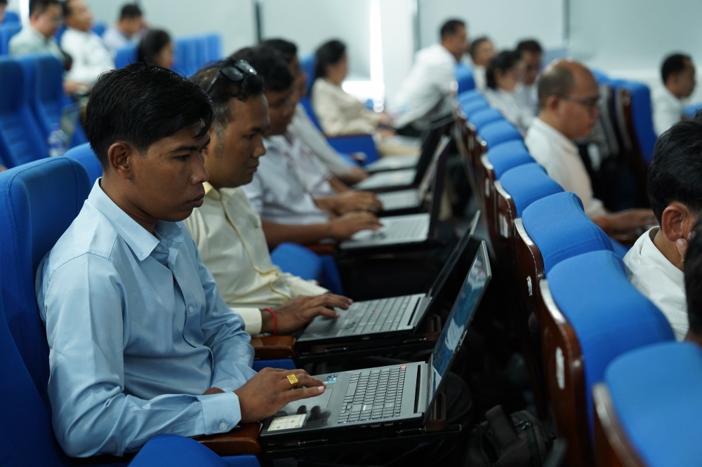 Opening Ceremony of the EBC Digital Learning Management System Training Course - Kampuchea ...